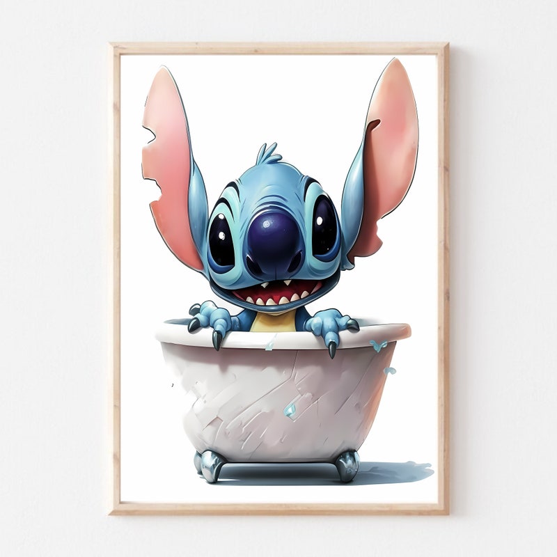 Lilo Stitch Bathroom - Etsy
