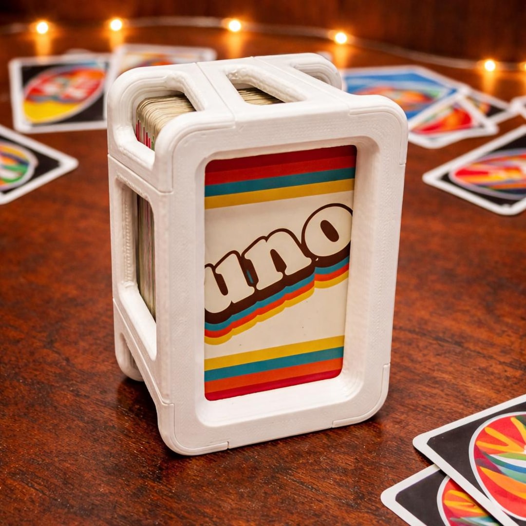 3D Printing UNO Card Deck Box|compact Game Storage| Durable Travel ...
