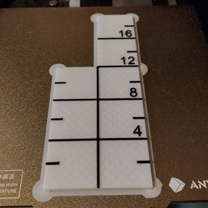 DBM Range Finder Tabletop Ruler for Gaming DBMM / DBR Ruler Template 4 ...