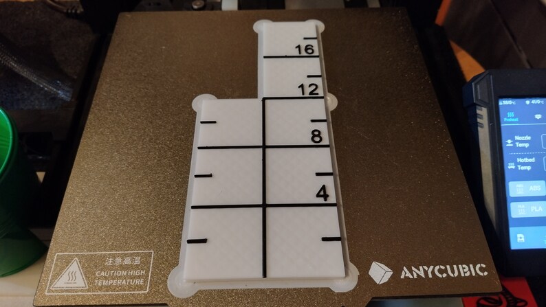 DBM Range Finder Tabletop Ruler for Gaming DBMM / DBR Ruler Template 4 ...