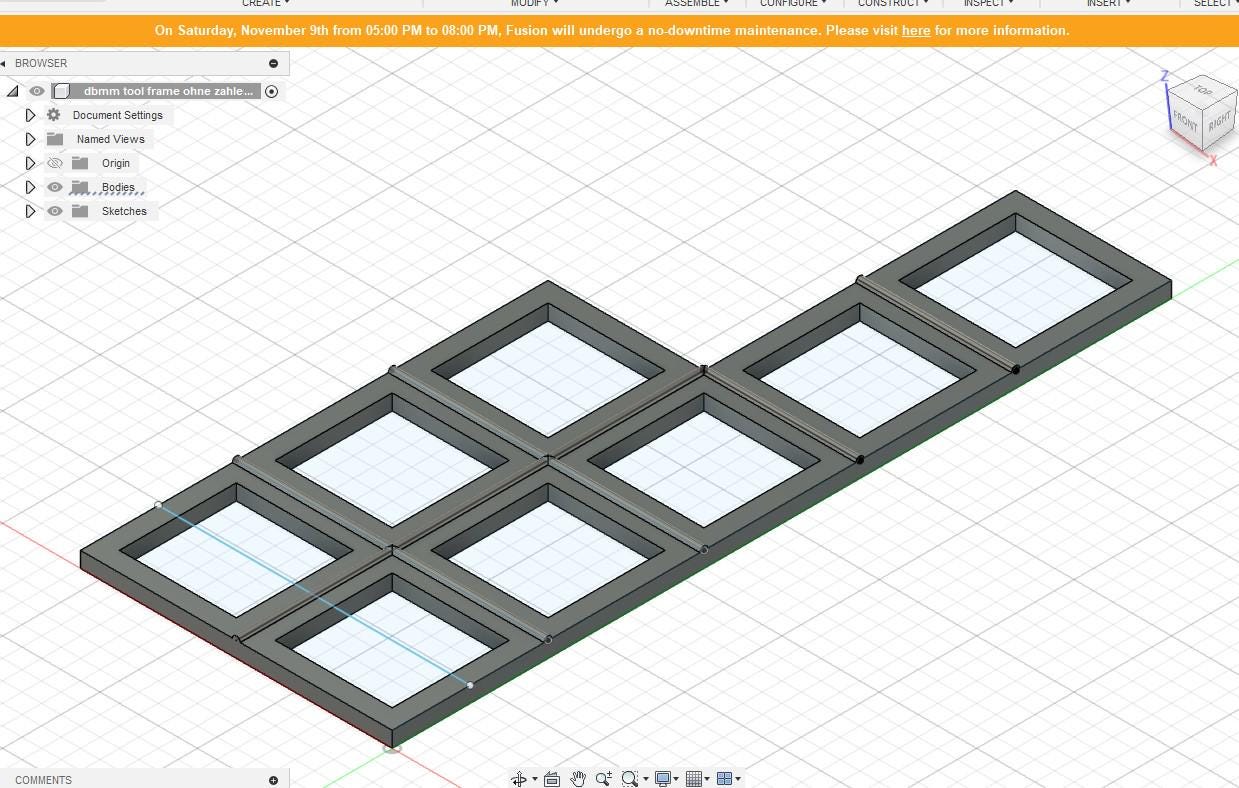 DBM Range Finder Tabletop Ruler for Gaming DBMM / DBR Ruler Template 4 ...