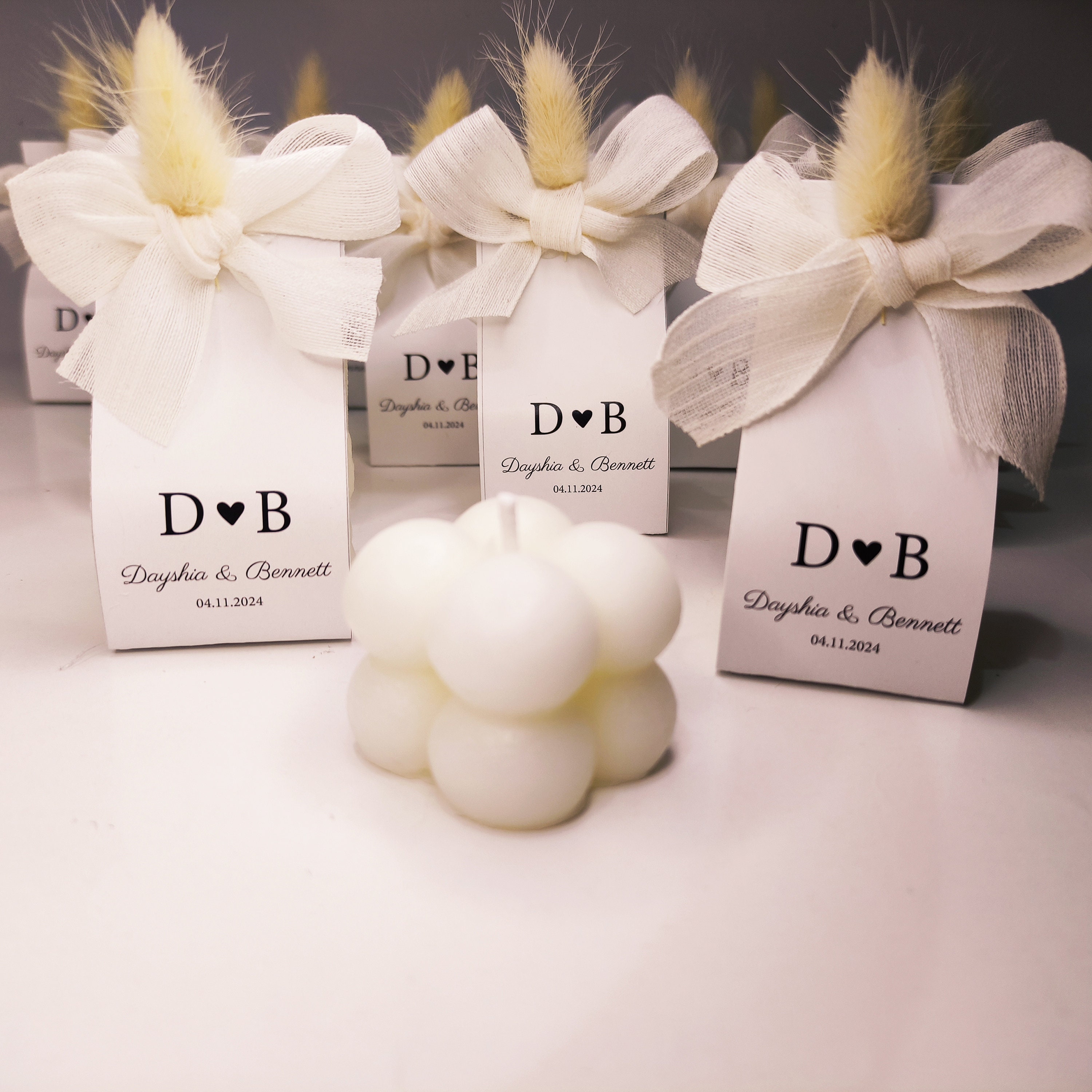 Bridal Shower Favors Bubble Candles, Bridesmaid Gift Bubble Candles ...