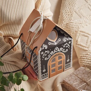 Pack of 5 House Shaped Gift Boxes (7.87 X 7.87 X 7.08 Inch) - Mansion ...