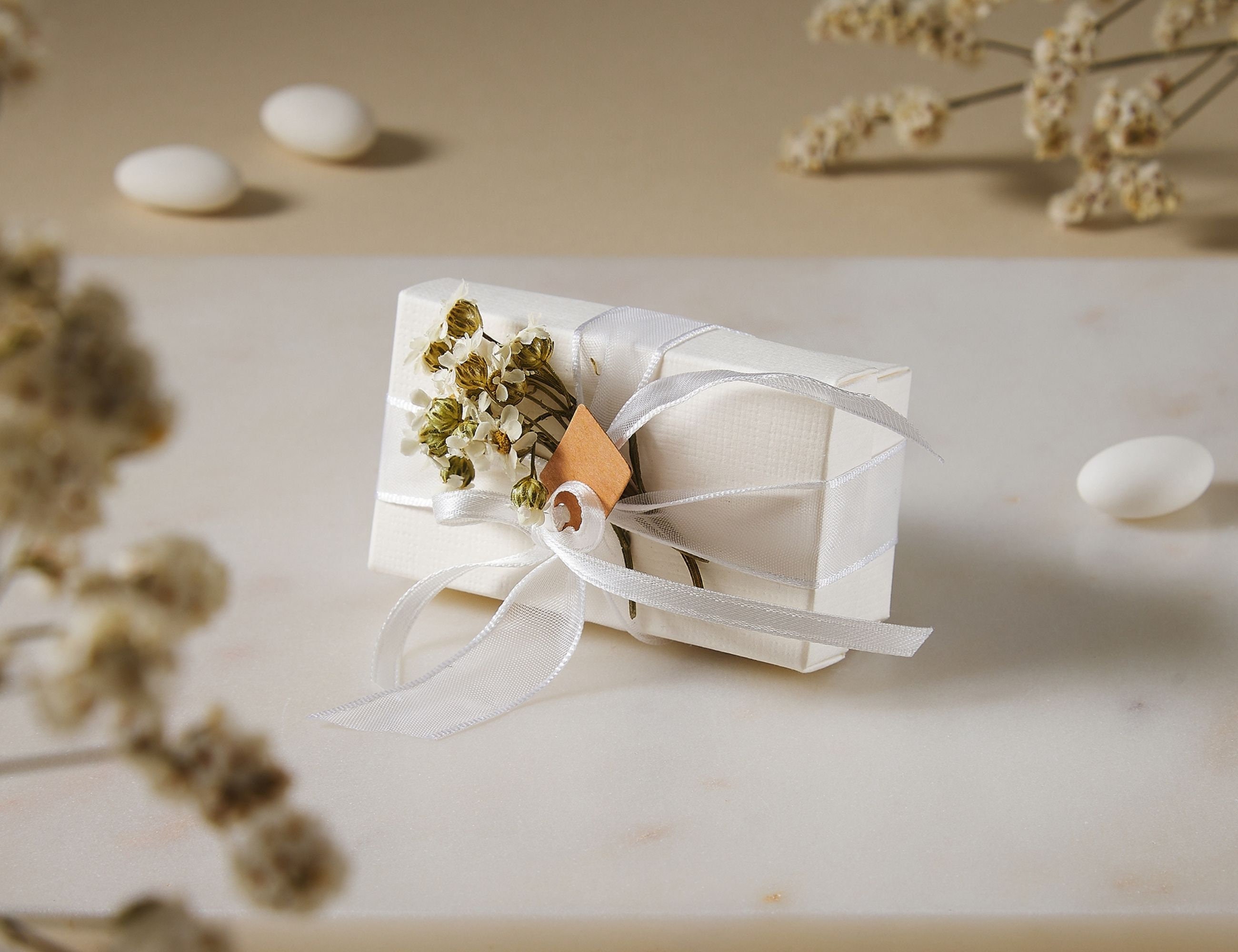 Pack of 40 Small Favor Boxes 2.75 X 1.57 X 1.18 Inch Ideal for Wedding ...