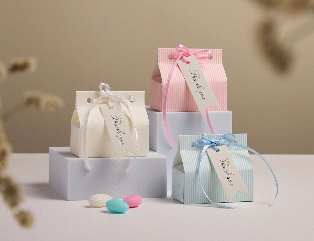 Packung mit 40 Geschenkboxen für die Hochzeit (2,75 x 1,57 x 1,18 Zoll ...