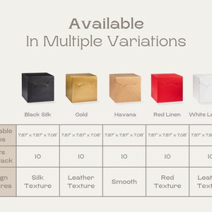 Pack of 10 Gift Boxes for Presents (7.87 X 7.87 X 7.08 Inch) - Ideal ...