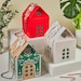 Pack of 5 House Shaped Gift Boxes 7.87 X 7.87 X 7.08 Inch Mansion Boxes ...