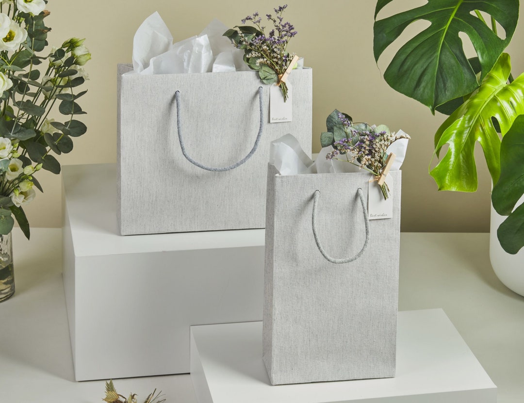 Luxury Shopping Bag - Ideal for Bridesmaids Gift Bags, Wedding Gift ...