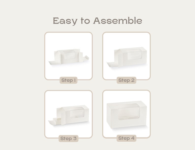 Pack of 10 Sturdy 2/4/6 Count Cupcake Boxes Staying Sturdy & Stable ...