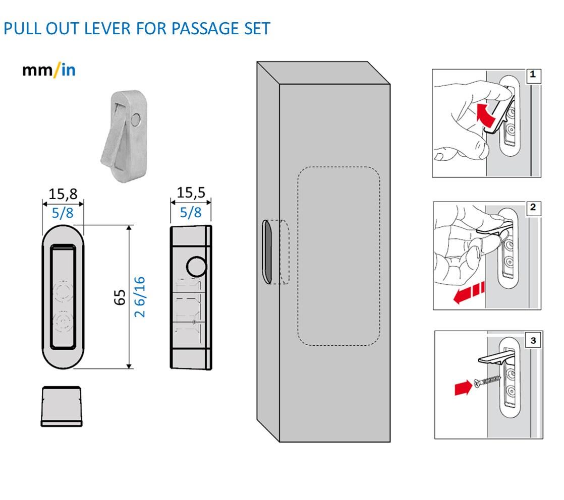 Terms and Conditions WAVE Pull Handle and Locks for Sliding (pocket ...