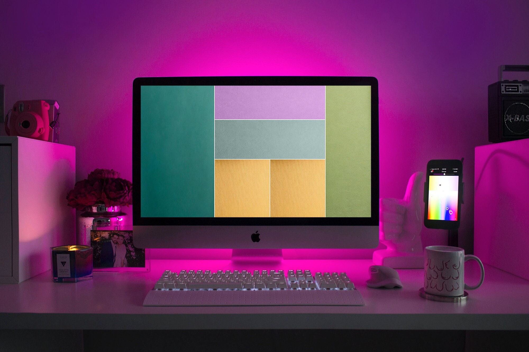 Clean Desktop Organizer Wallpaper - Etsy