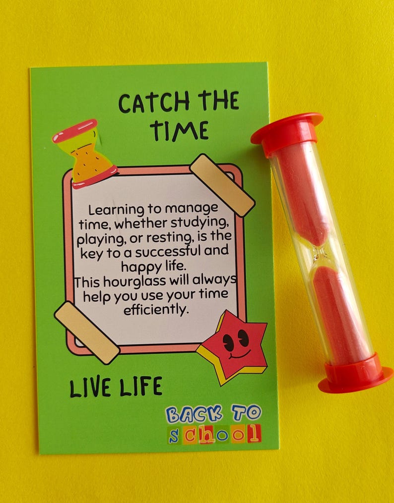 20 Pcs Fun Sand Timer for Kids, Perfect Back to School Gifts ...