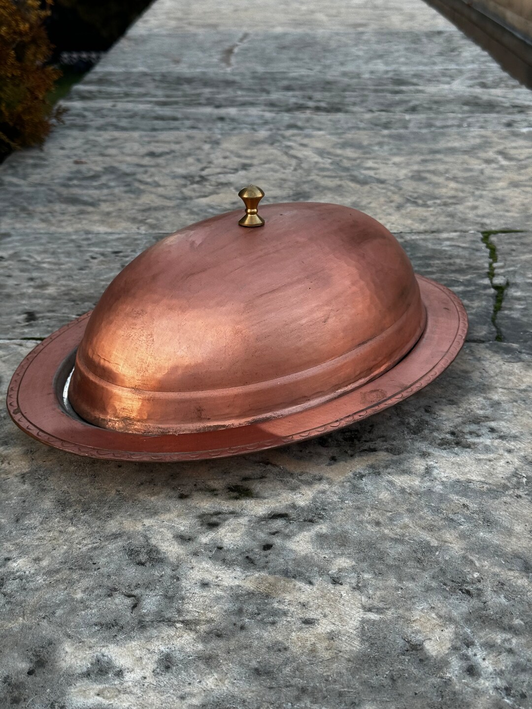 Copper Plate With Lid, Decorative Plates, Serving Platter - Etsy