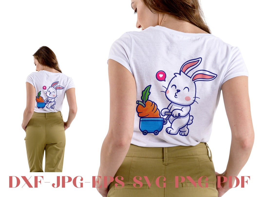 Commercial Cute White Rabbit Png ,svg ,bdf, Jpg Transparent Background ...