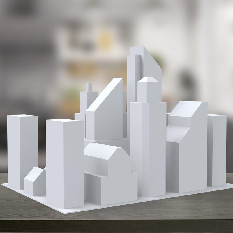 City Buildings - Etsy