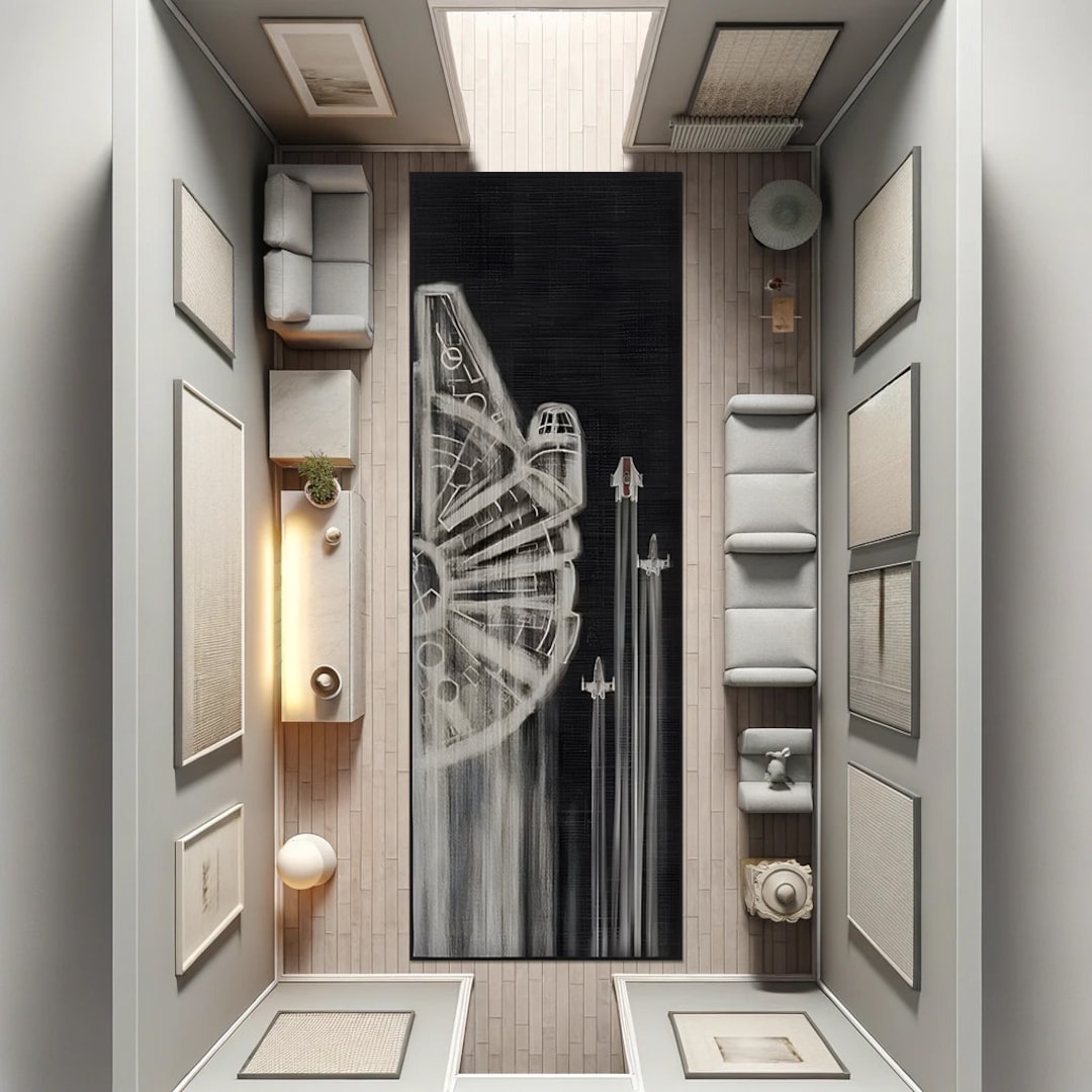 Star Wars Runner,star Wars Themed Rug,star Wars Carpet,star Wars Area ...