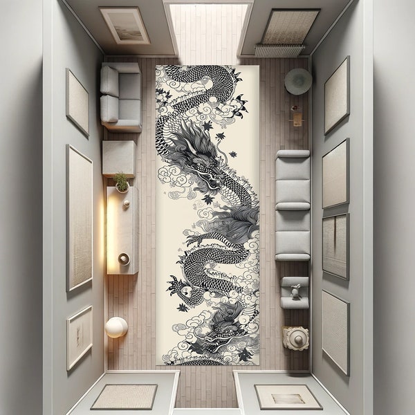 Chinese Dragon Rugs - Etsy