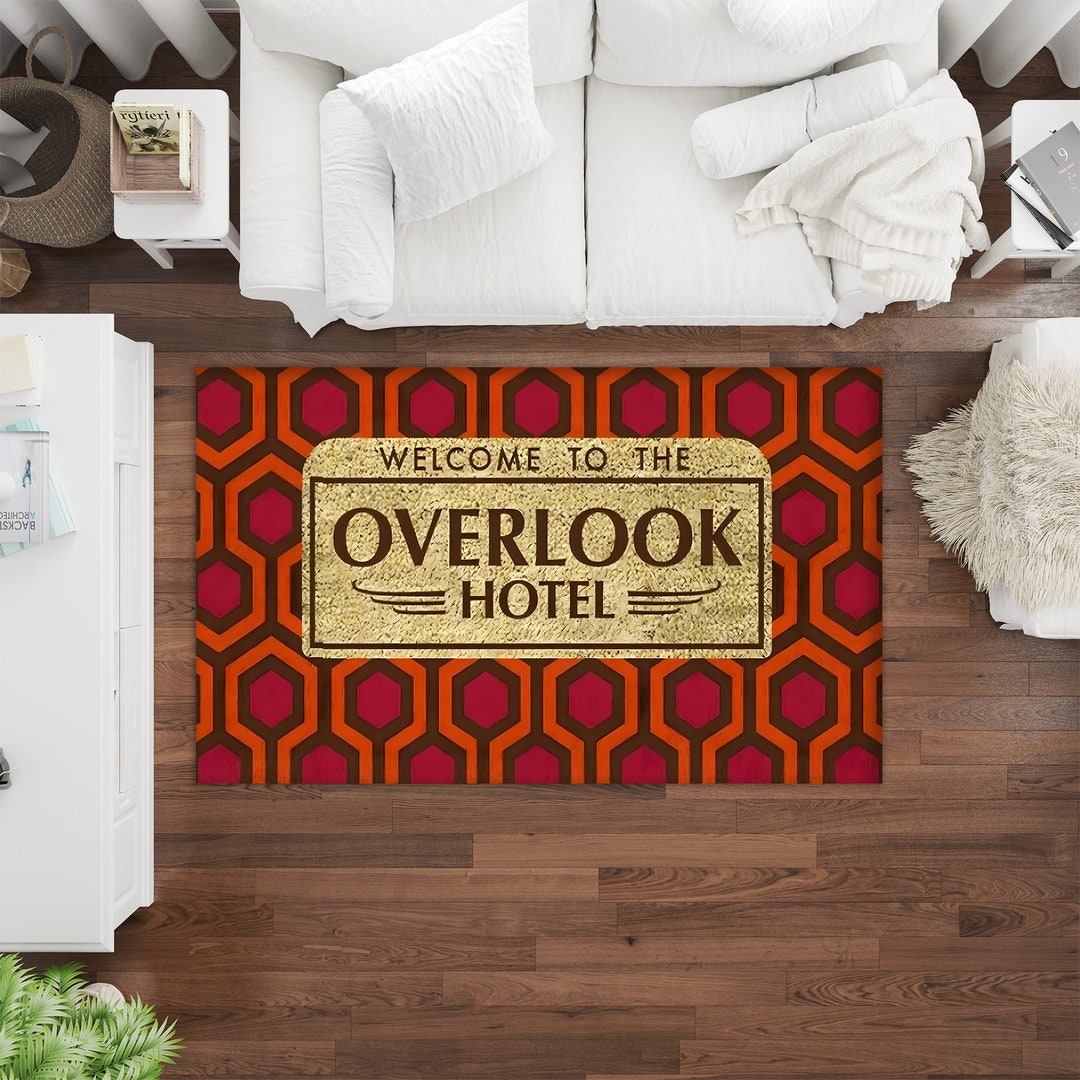 The Shining Design Rug, Horror Movie Rug, Cinematic Rug, Haunting Rug ...