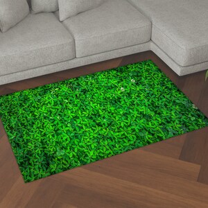 Grass Design Rug, Nature Rug, Green Rug, Botanical Rug, Fresh Rug ...