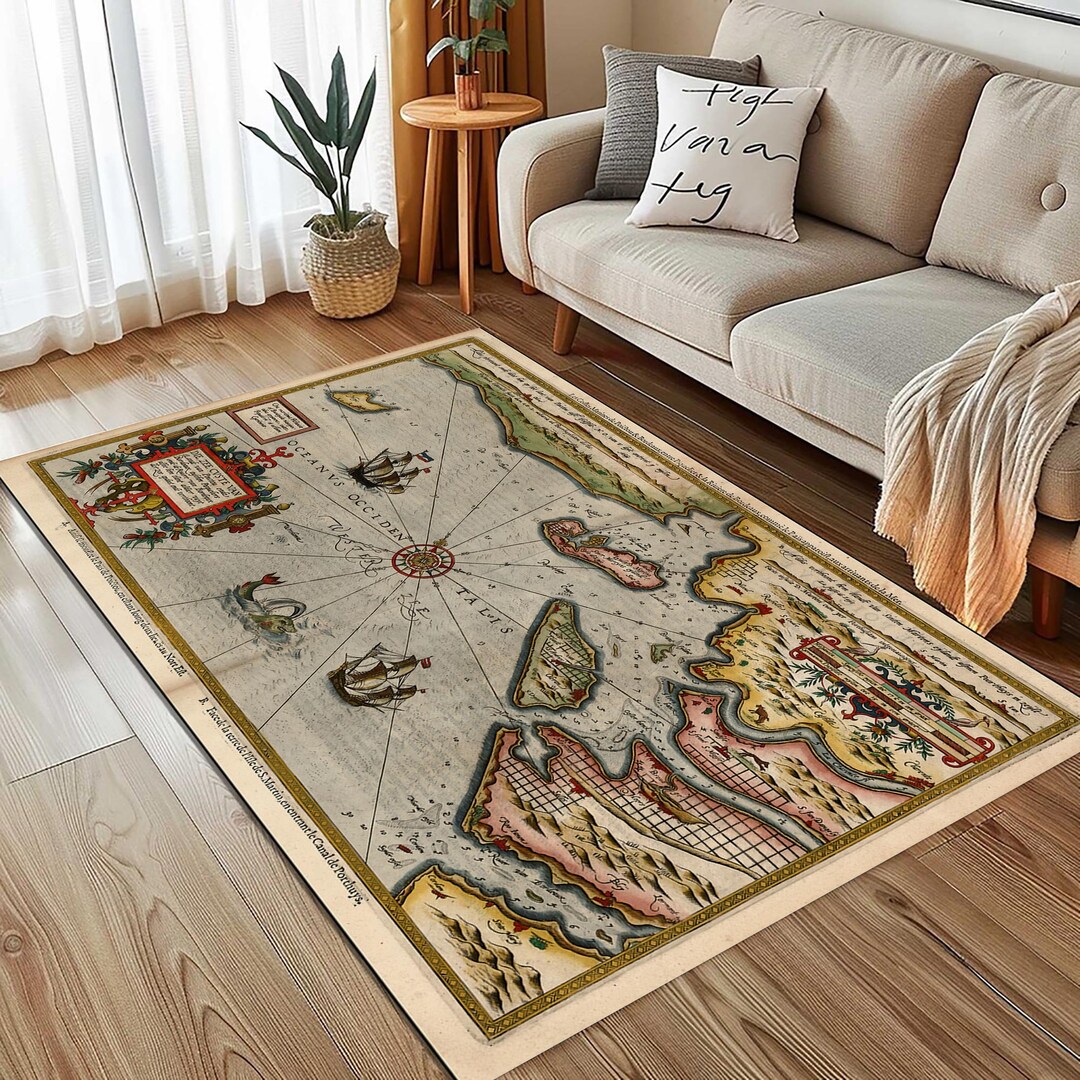 Nautical Art, Old Nautical Map, Compass Realistic Isolated, Nautical ...