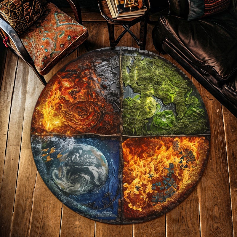 Earth Air Fire Water - Etsy