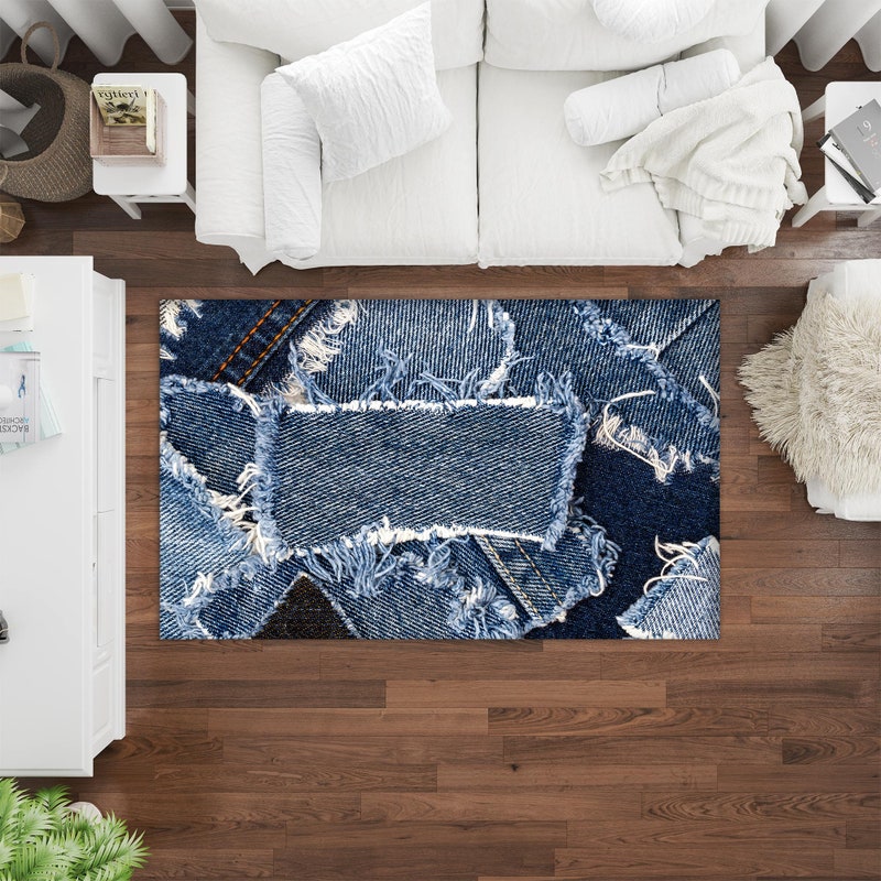 Denim Rugs - Etsy