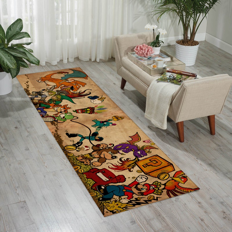 Cartoon Rug - Etsy