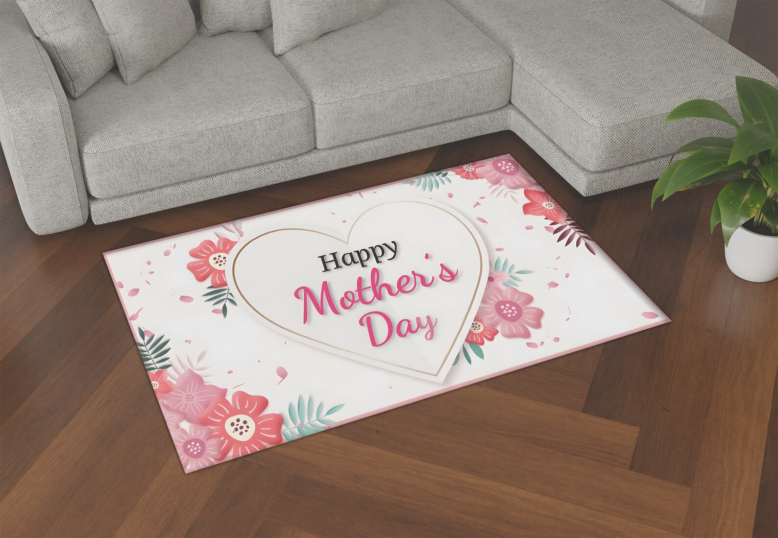 Mother's Day Gifts Rug, Gift for Mom, Mother's Day Rug, Thoughtful Gift ...