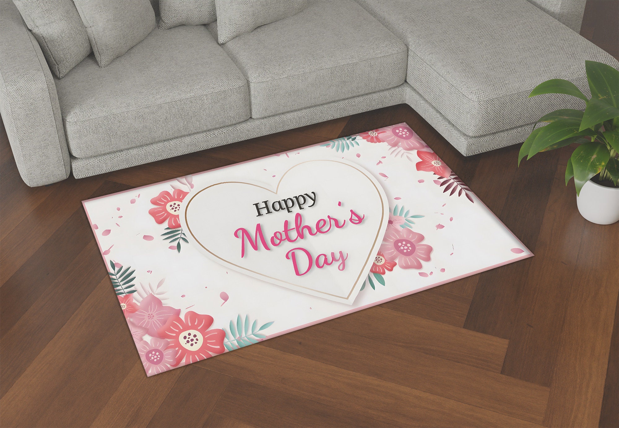 Mother's Day Gifts Rug, Gift for Mom, Mother's Day Rug, Thoughtful Gift ...