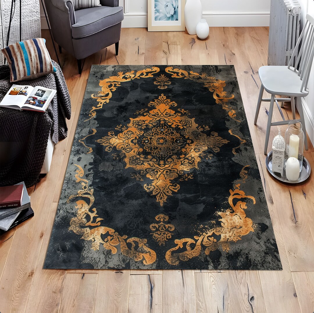 Batik Design Rug, Traditional Rug, Cultural Rug, Bohemian Rug, Ethnic ...
