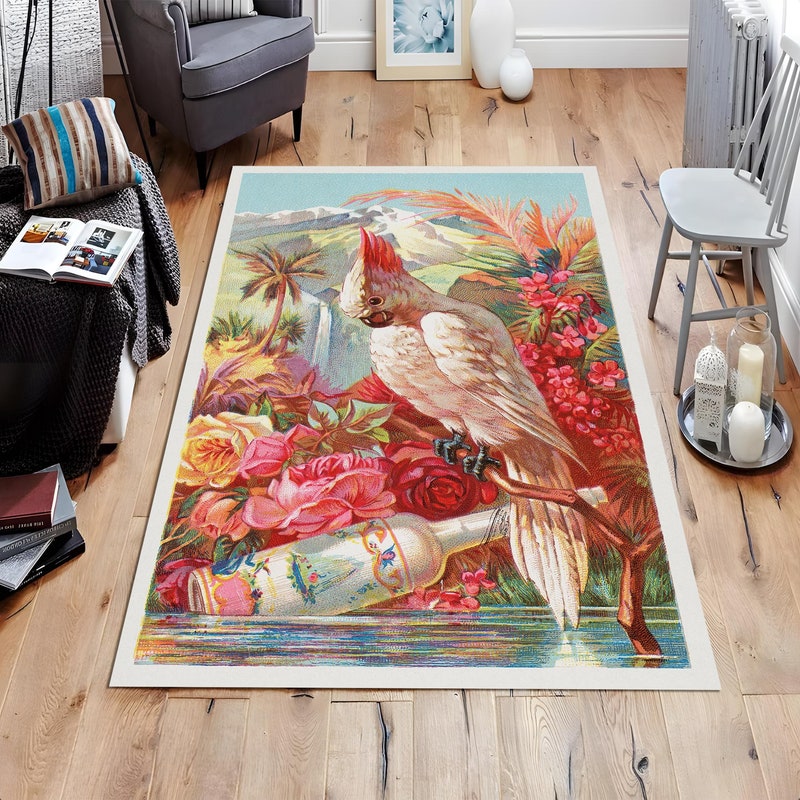 Bird Rug - Etsy
