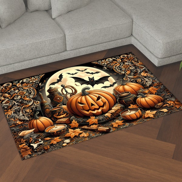 Halloween Rug - Etsy