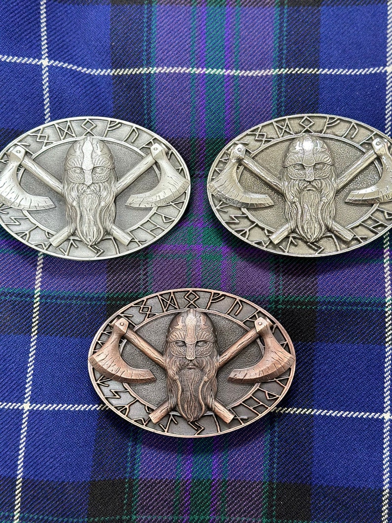 Norse Viking Kilt Belt Buckle Handcrafted Celtic Warrior Belt Accessory ...