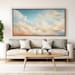Abstract Sky Clouds Huge Wall Art Skyscape Landscape Painting Sky ...
