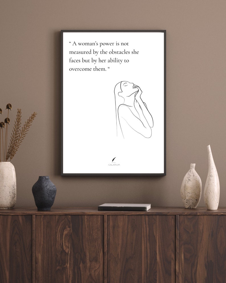 Motivational Poster for Women, Office Decor for Women, Motivation Wall ...