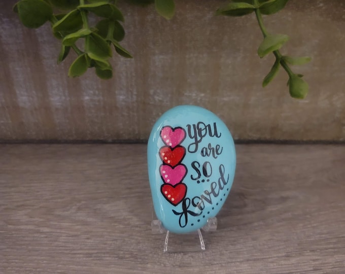 Painted Rocks, Love, Kindness Rocks, Inspirational Motivational Gifts ...