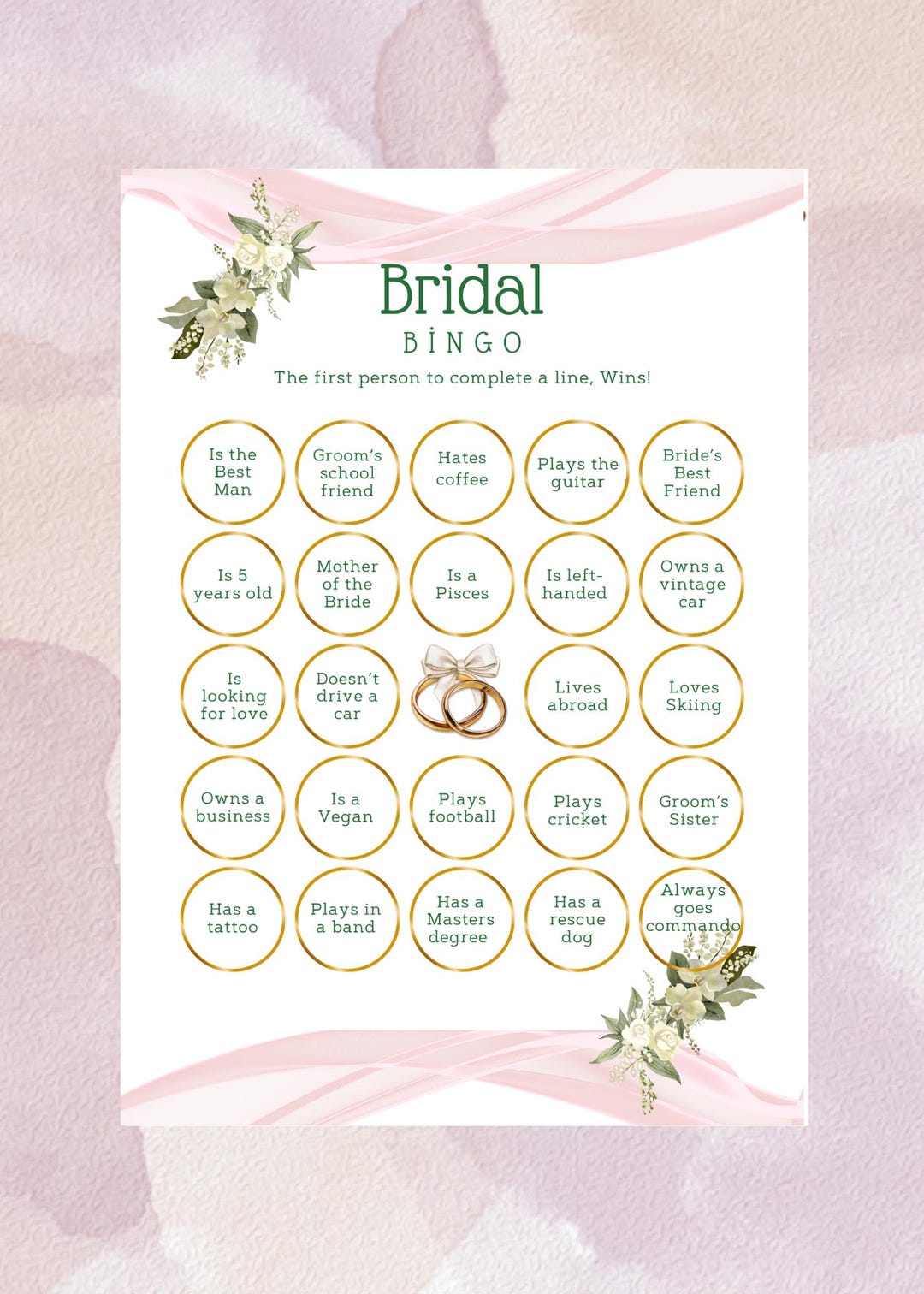 Bridal Shower Game Bundle: 10-in-1 Printable Games (PDF & JPG Download ...