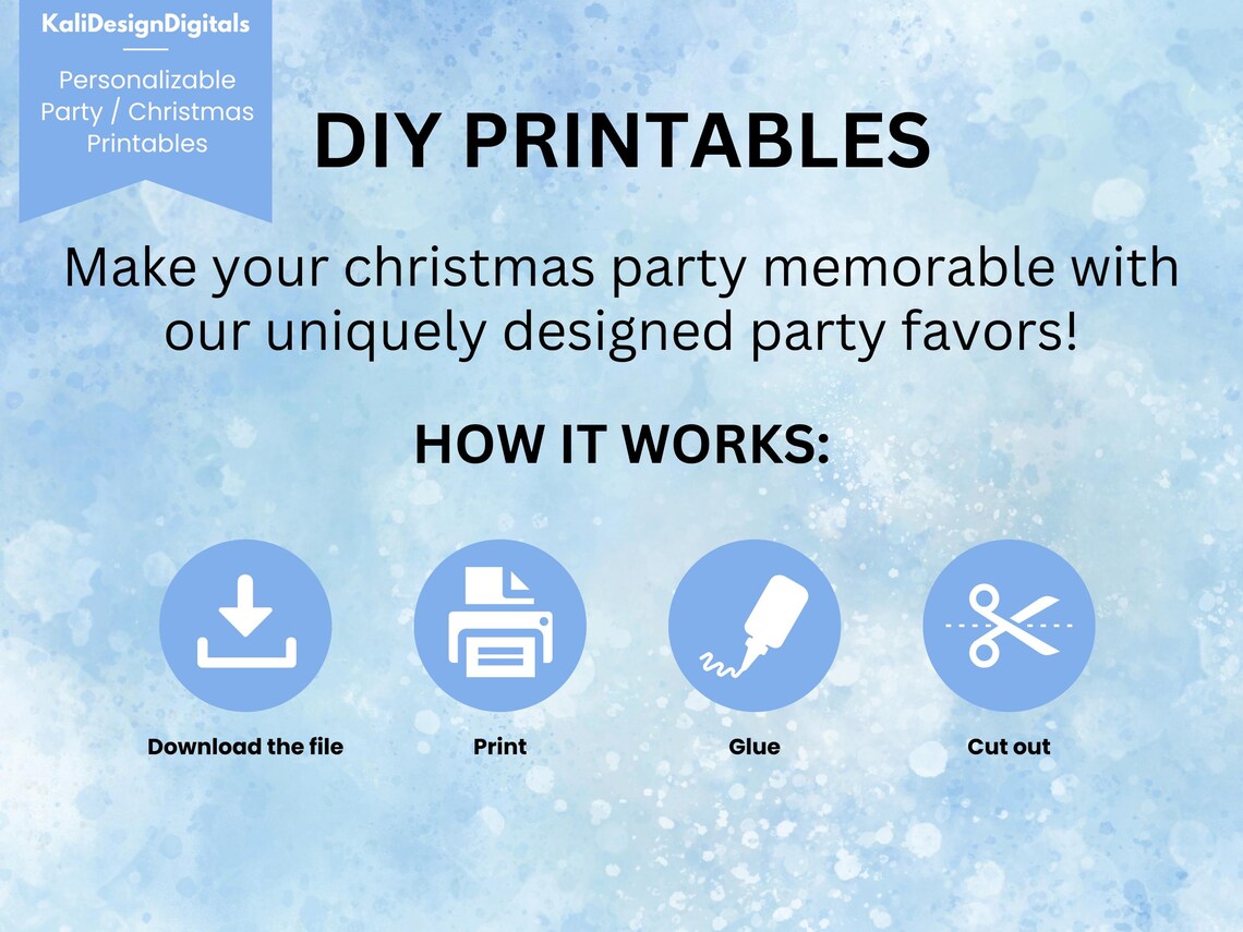 Editable Reindeer Snowy Snow Christmas Chip Bag Template Canva Wrapper ...