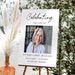 Funeral Memorial Sign Template, Celebration of Life (DIY Editable) - Etsy