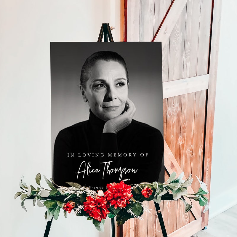 Funeral Memory Board - Etsy