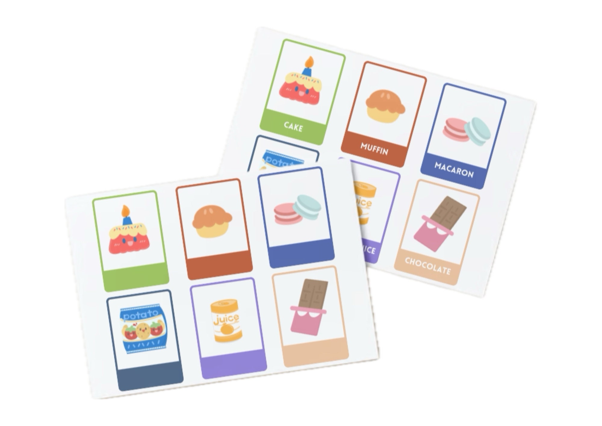 Food and Beverage Flashcards Printable PDF, Learning Food and Beverage ...