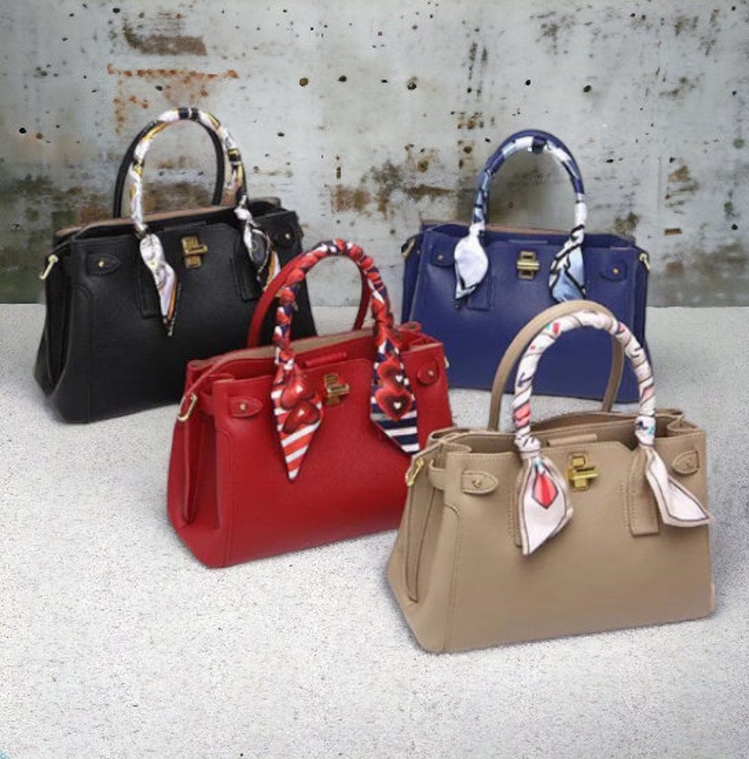 Birkin Bag Inspired Hand Bag Purse, Handbag Zippers, Designer Bag ...