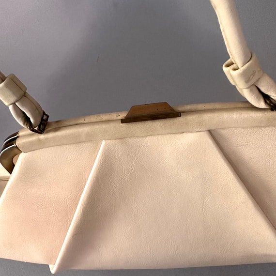 1950s Ivory Handbag - Gem