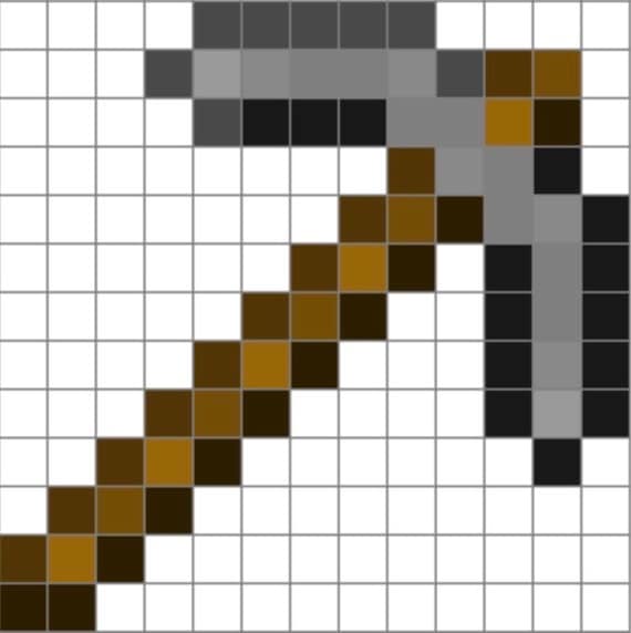 Minecraft Wooden Pickaxe