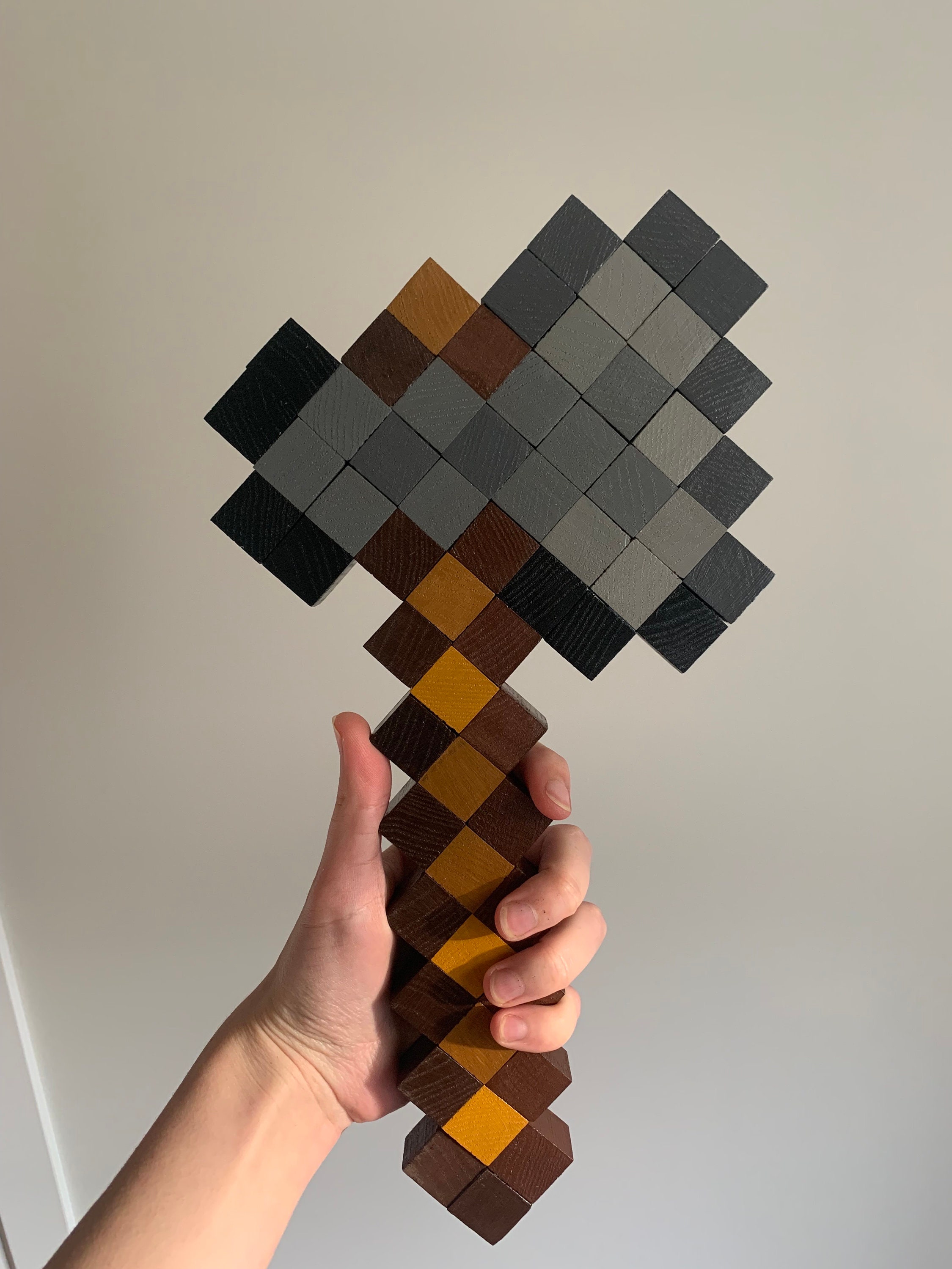 Minecraft Axt Bilder STL Datei Minecraft Axt 🦸 ・3D Druckbares