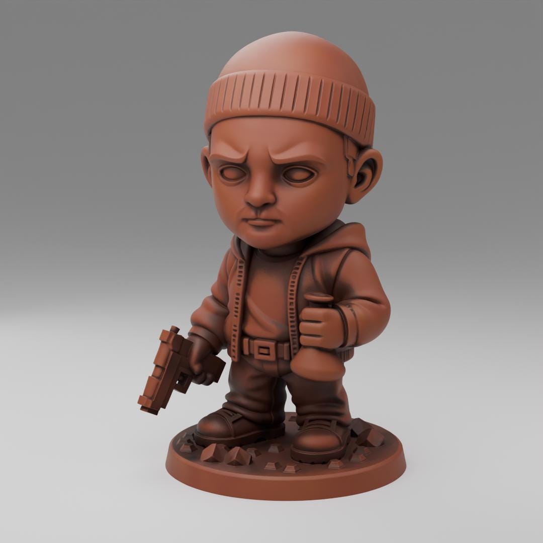 Chibi Jesse Pinkman STL File for 3D Printing • Breaking Bad Inspired Miniature Figure • Funny ...
