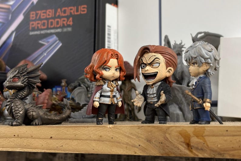 The Greatest Estate Developer Chibi Figures: 3D Printing STL Set ...