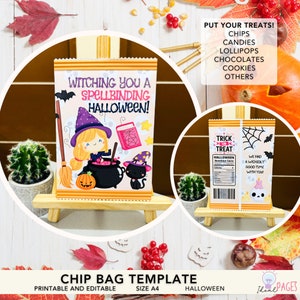 Halloween Party Favor Bags, Halloween Candy Bag, Halloween Party Favors ...