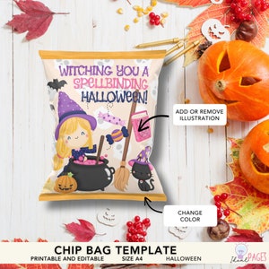 Halloween Party Favor Bags, Halloween Candy Bag, Halloween Party Favors ...