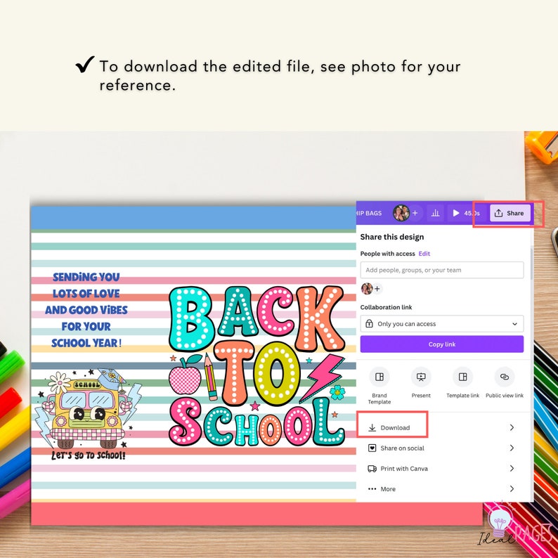 Editable Retro Back to School Chip Bag Template, School Party Favor ...